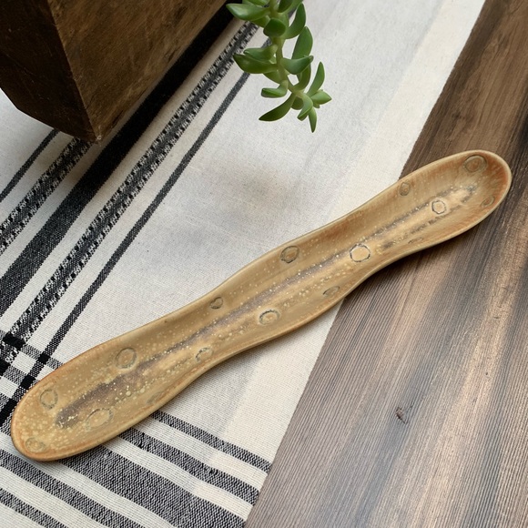 Dining | Artisan Made Pottery Olive Boat | Poshmark